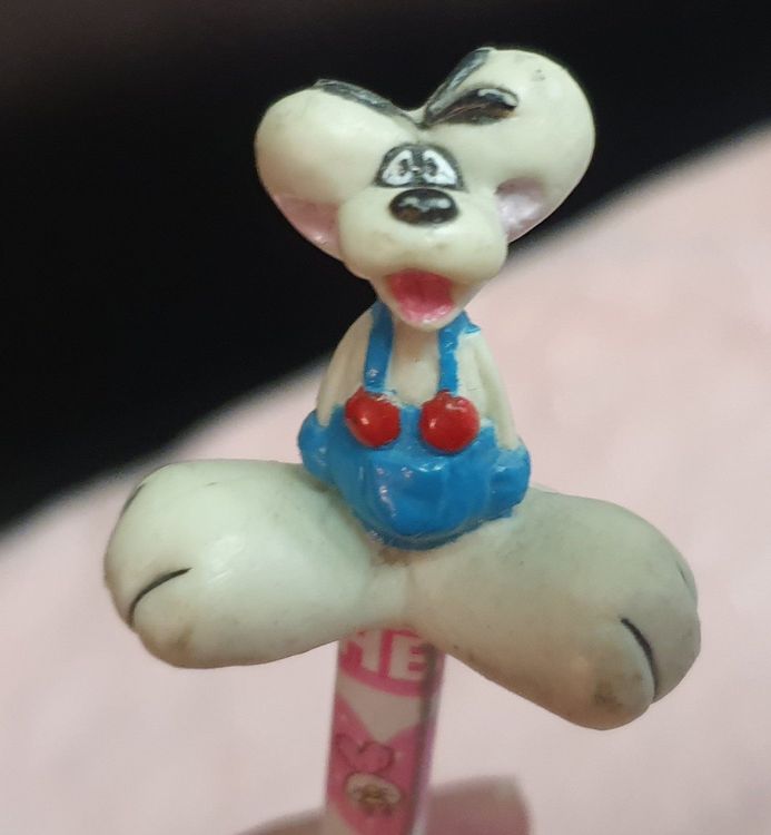 Diddl Figur - Stiftaufsatz / 90er / Retro | Kaufen auf Ricardo