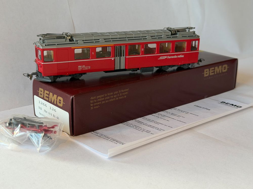BEMO 1266 126 H0m: RhB ABe 4/4 46 (Neu und originalverpackt) in ...