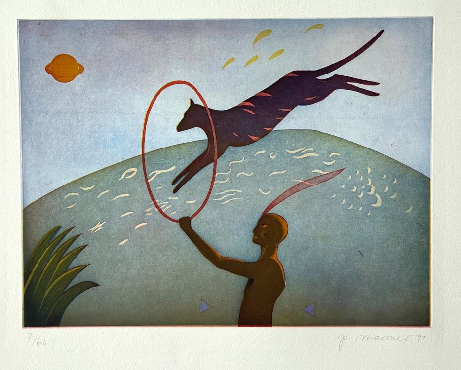 Peter MARMET (1949) - Lithographie - signiert (Gebraucht) in Murgenthal ...