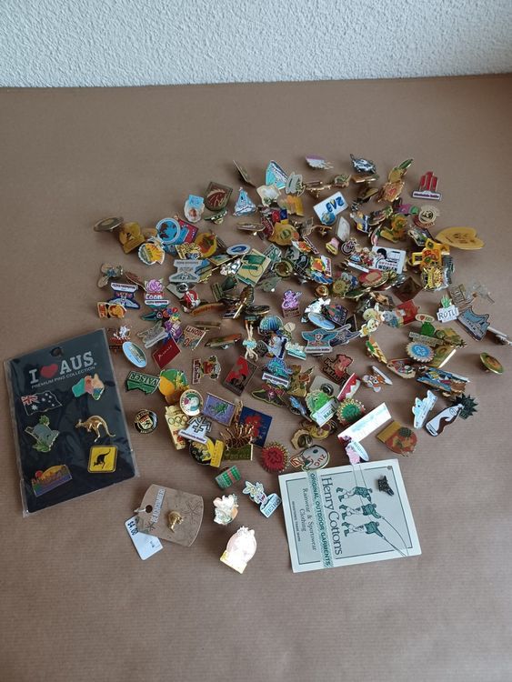 180+ Pins mit Verschluss. | Kaufen auf Ricardo