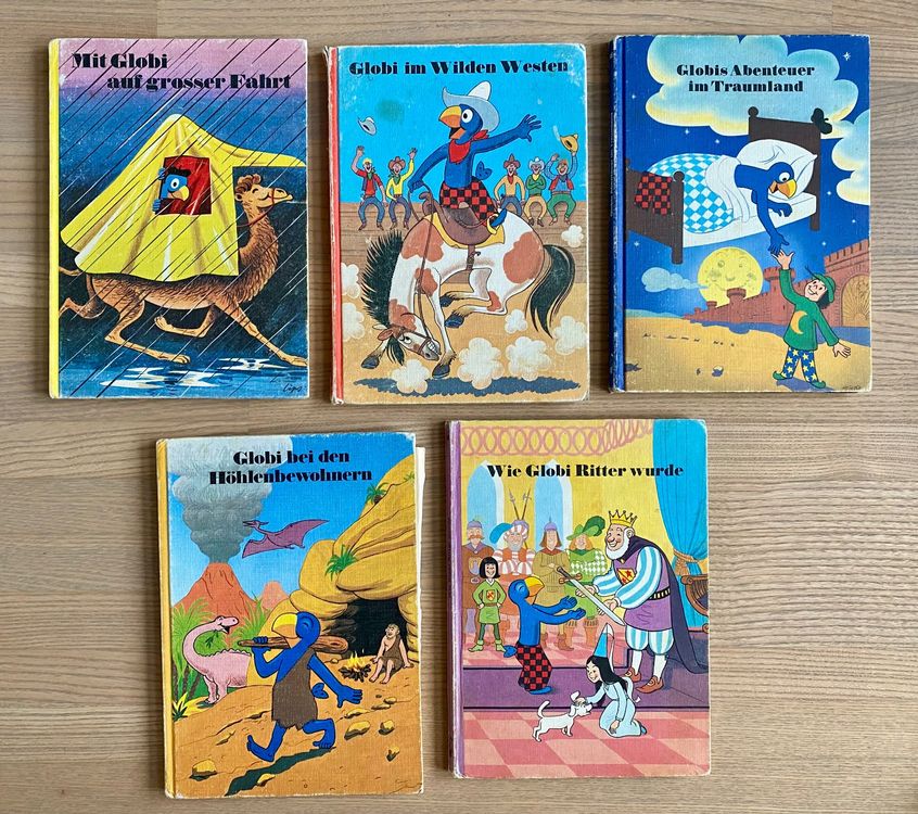 5 GLOBI BÜCHER, neue Abenteuer des berühmten Globi (Gebraucht) in Uster ...