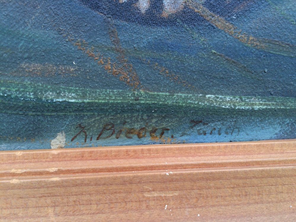 Rückseite steht: "Geschenk von Frau Eugen Knie 1943" (Gebraucht) in ...