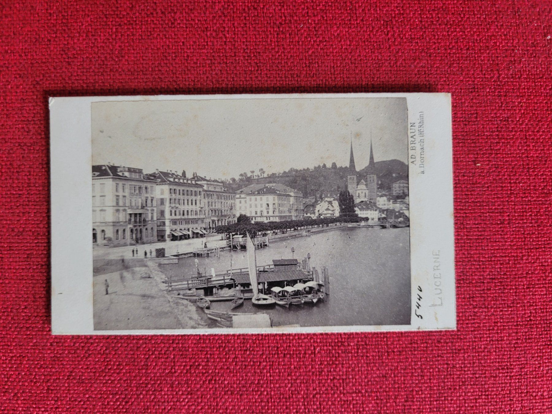 Alte Fotografie von Luzern, Schweiz c1900 c8x6cm (Gebraucht) in ...