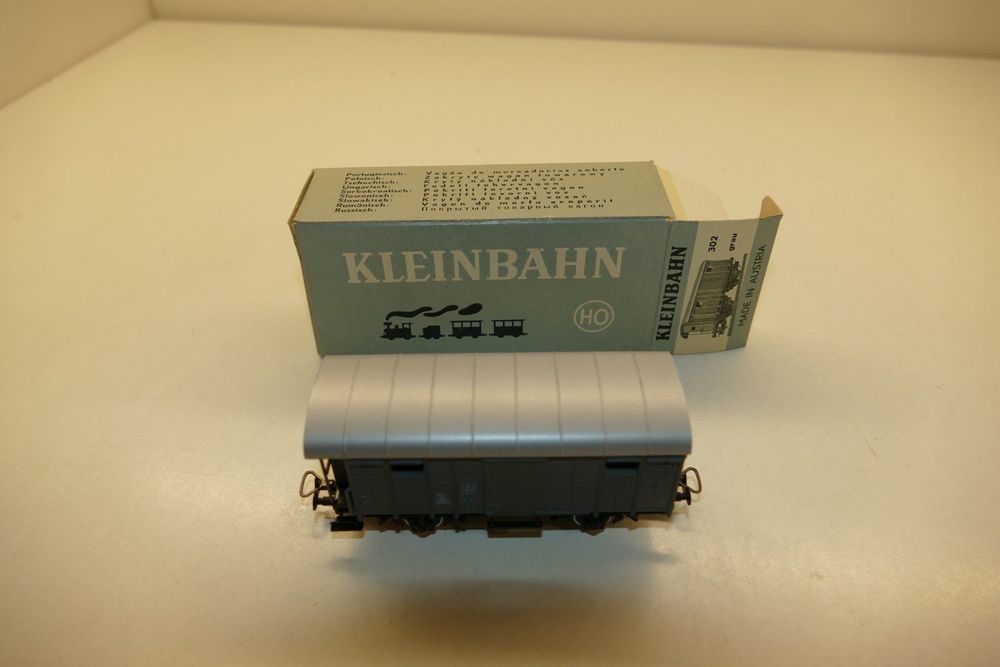 Kleinbahn H0: SBB Gedeckter Güterwagen mit Bremserhaus K3 (Neu (gemäss ...