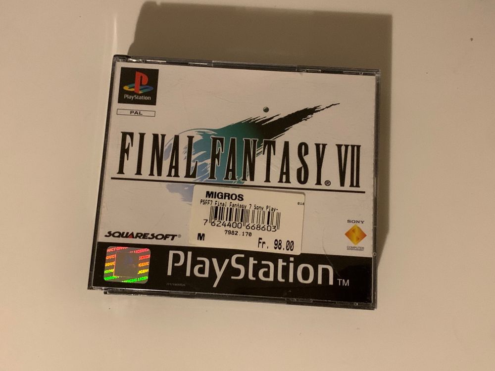 Final Fantasy 7 - PAL Deutsch - Playstation 1 (Gebraucht) in Aigle für ...