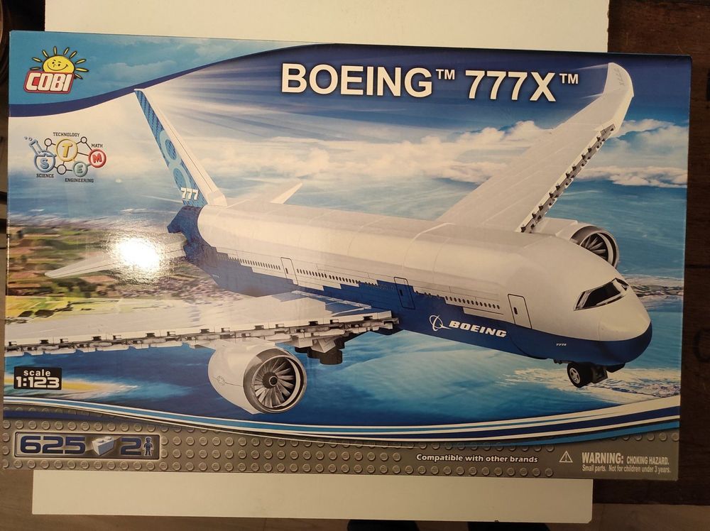 Boeing 777 X von Cobi (zu 100% LEGO Kompatibel)1/123 | Kaufen auf Ricardo