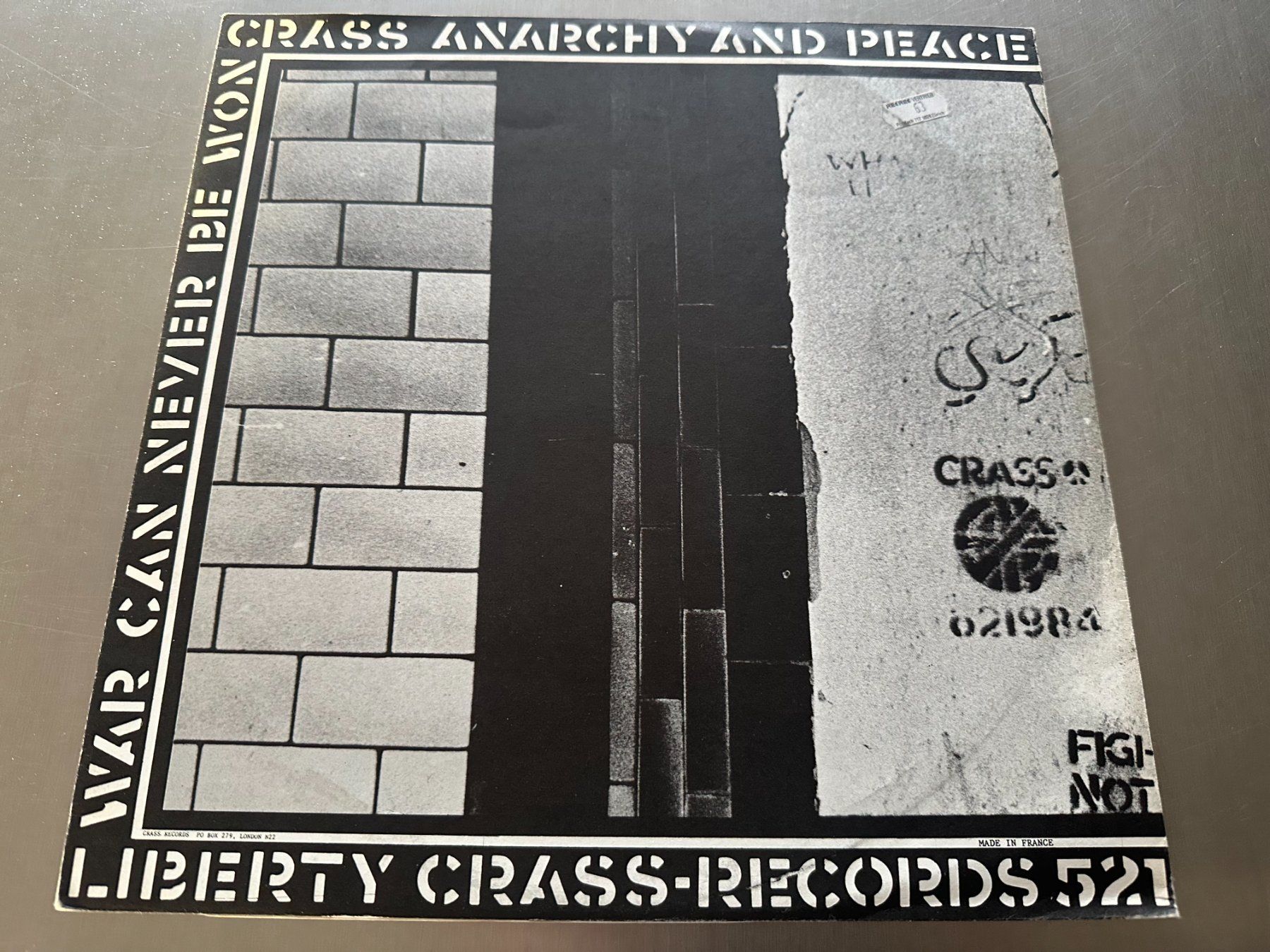 CRASS 2LPS STATIONS OF THE CRASS (D'occasion) à Sion pour CHF 20 – avec ...