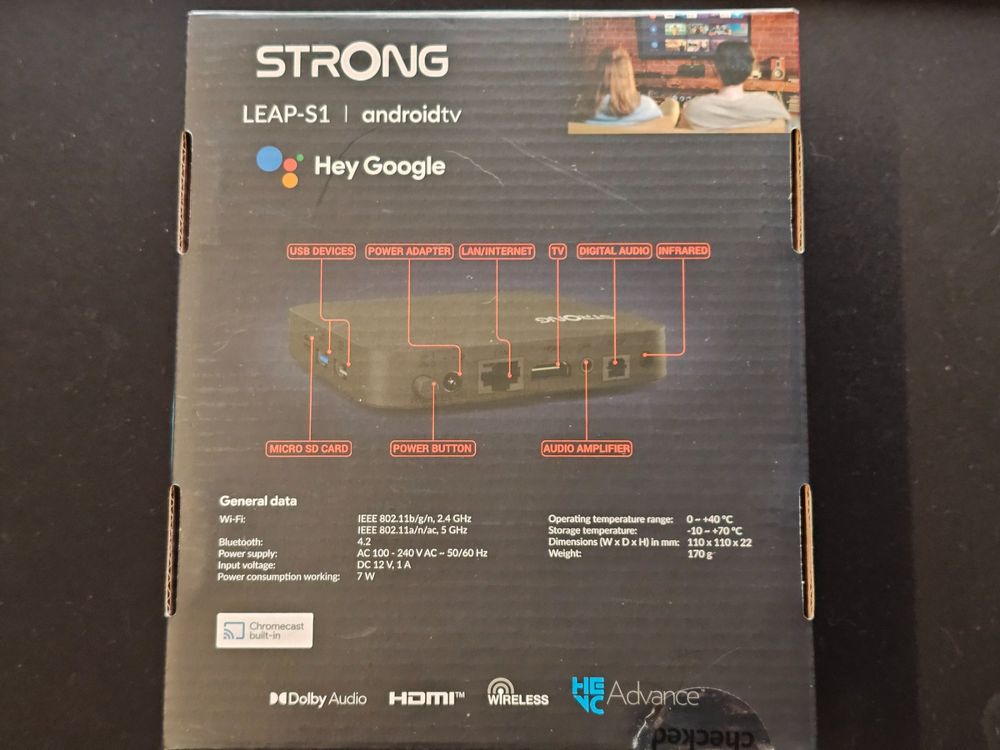 Android TV Strong Box Leap-S1 4K - Ab 1 CHF (Gebraucht) in Saas-Fee für ...