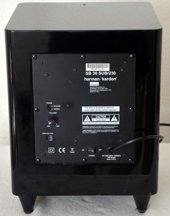 Harman Kardon SB 30 Sub/230 Subwoofer (Gebraucht) in Collonges für CHF ...
