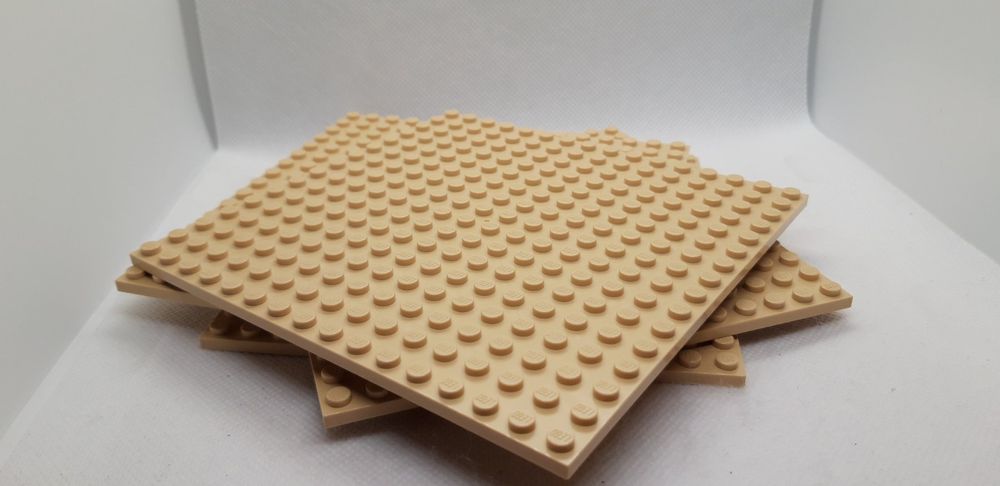 Lego 4 Stk. Plate 16x16 tan (new) (Neu und originalverpackt) in Inwil ...