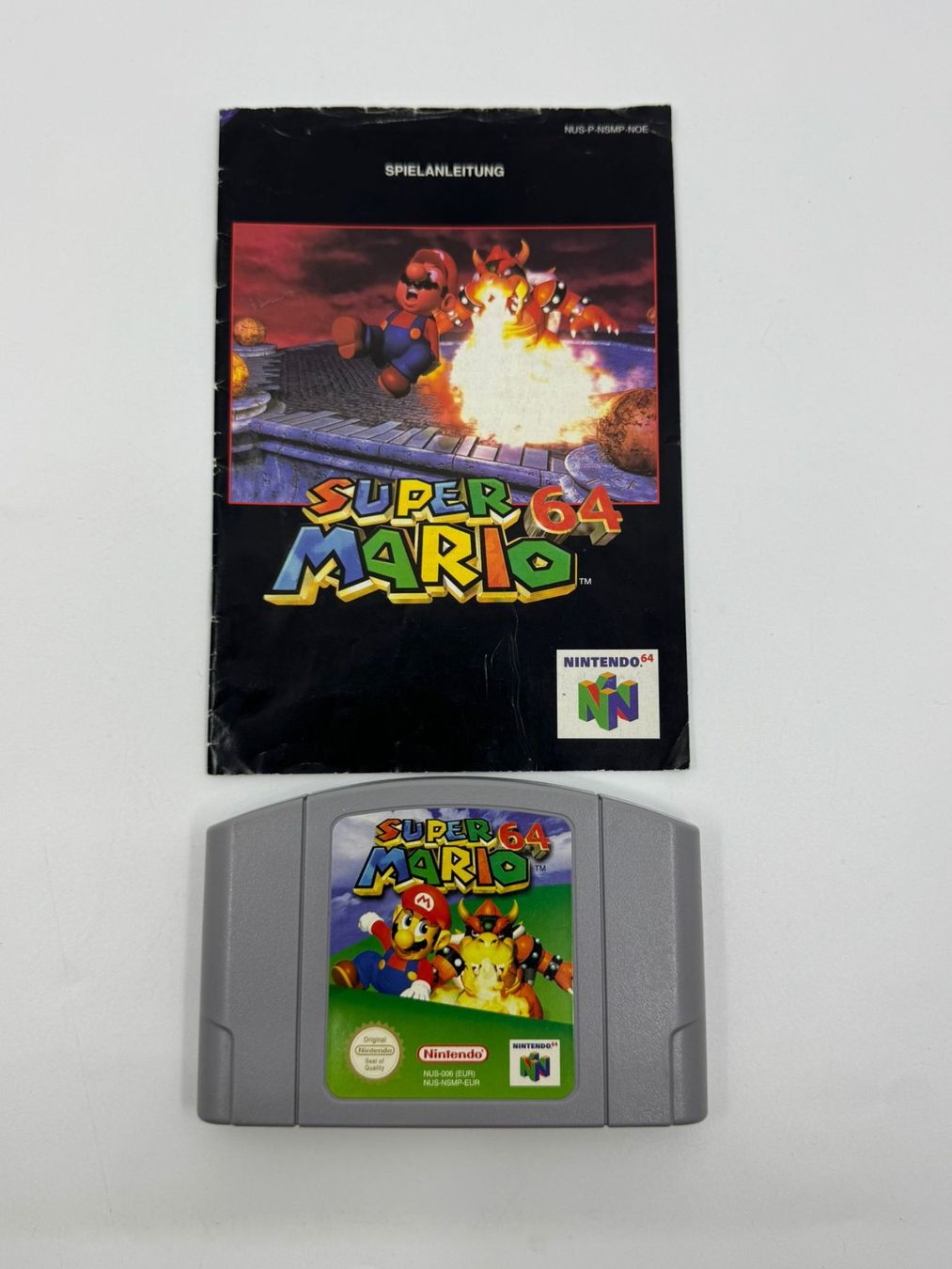 Super Mario 64 inkl. Spielanleitung (Nintendo 64) (Gebraucht) in ...