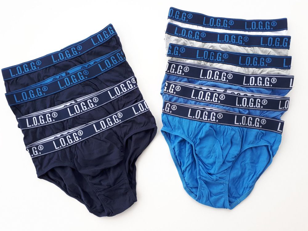 10 L.O.G.G. Jungen Buben Slips Unterhosen Gr. 158/164 H&M | Kaufen auf Ricardo