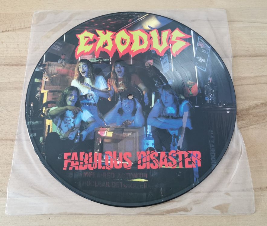 EXODUS: Fabulous disaster LP Picture Disc Bay Area Thrash (Gebraucht ...