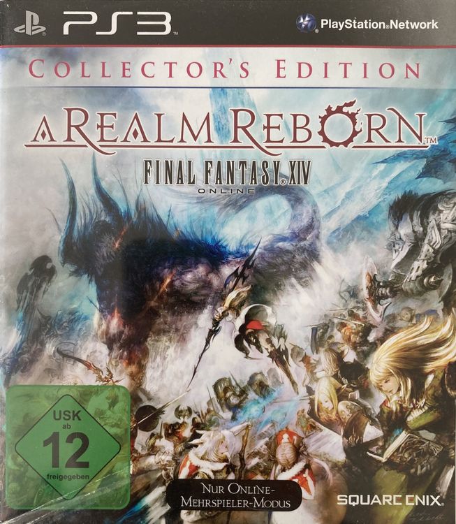 Final Fantasy XIV Realm Reborn Collectors Edition - SONY PS3 (Gebraucht ...