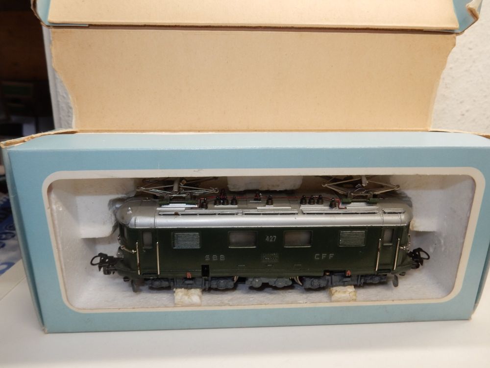 1 Elektrolok Märklin Ret 800 427 SBB - OVP 3014 analog (Gebraucht) in ...