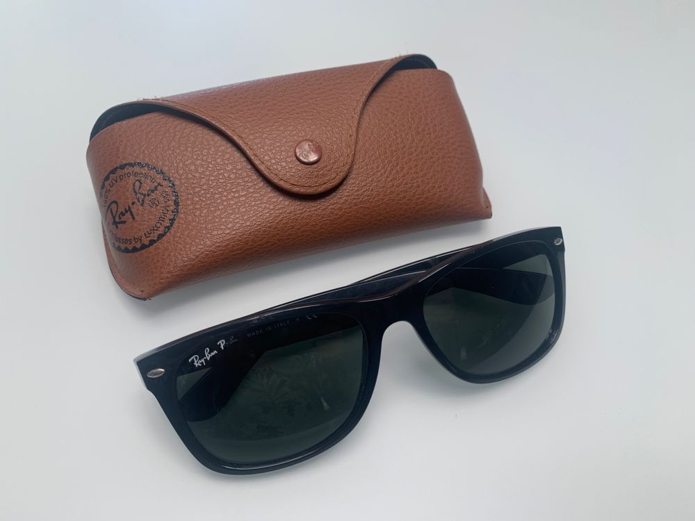 original RAY-BAN NEW WAYFARER Herren Sonnenbrille inkl. Etui | Kaufen ...