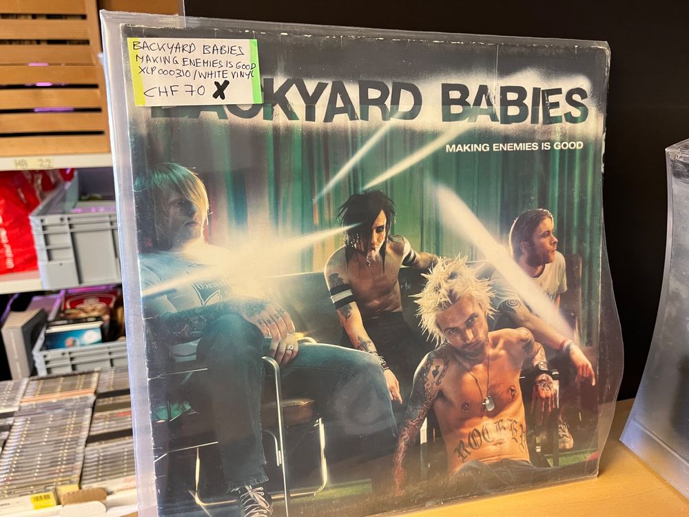 Backyard Babies - Making Enemies Is Good - White LP - XHJ12 (Neu ...