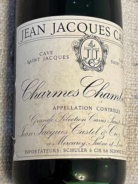 CHARMES CHAMBERTIN - Jean Jacques Castel 1977 (Neu und originalverpackt ...