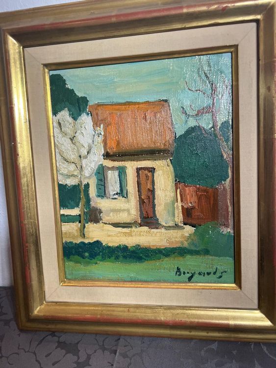 Georges BORGEAUD (1914-1998) Tableau peinture sur toile (Gebraucht) in ...