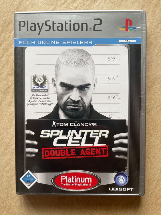 Jeu Tom Clancy's Splinter Cell Double Agent pour PS2 (Gebraucht) in ...