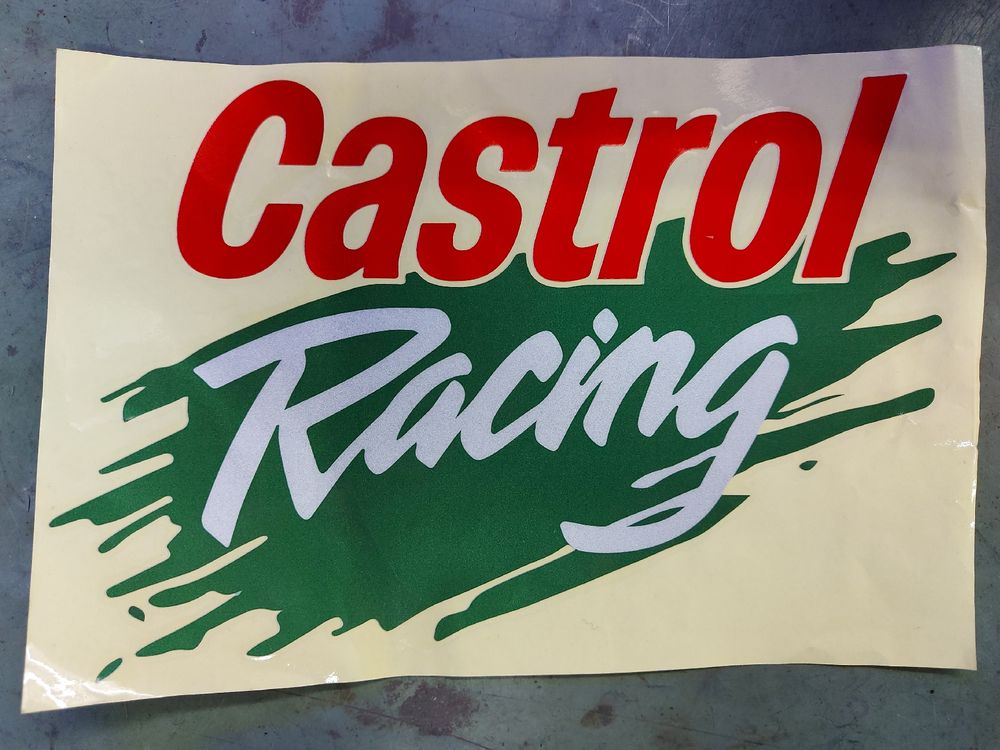 Aufkleber Castrol Racing | Kaufen auf Ricardo