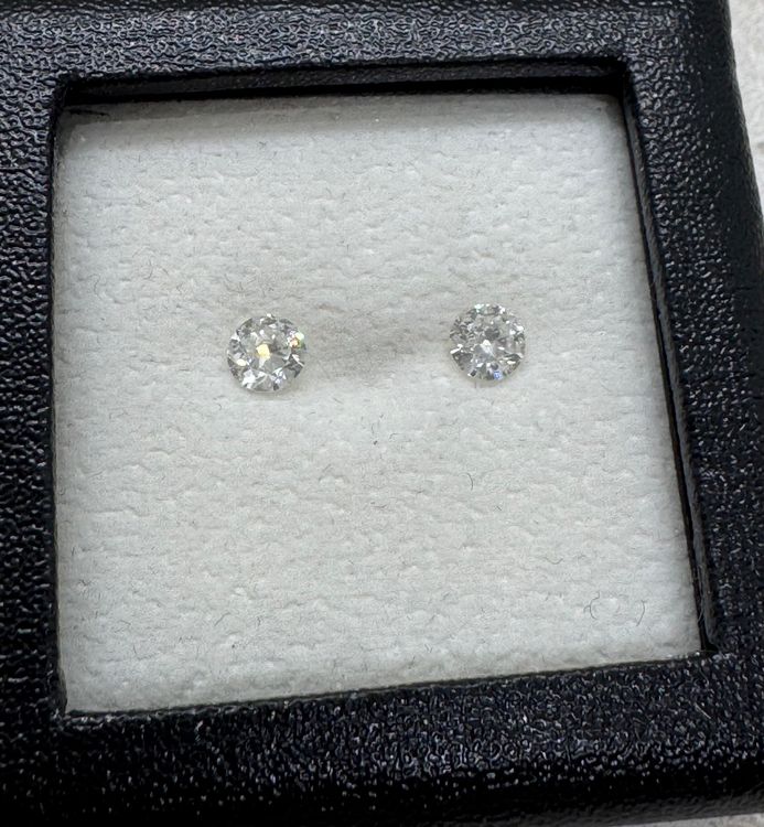 Paire de Diamants Naturels 0,72 ct + Certificat GGTL (GIA) | Kaufen auf Ricardo