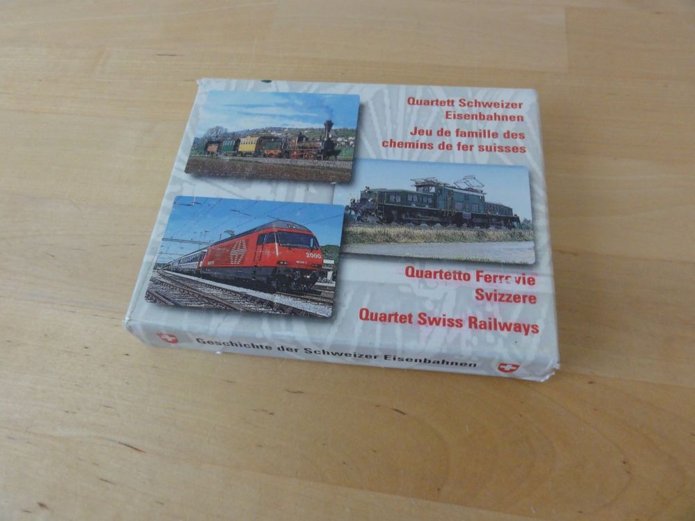 SBB "Quartet Schweizer Eisenbahnen" (Gebraucht) in zürich für CHF 5 – mit Lieferung auf Ricardo ...