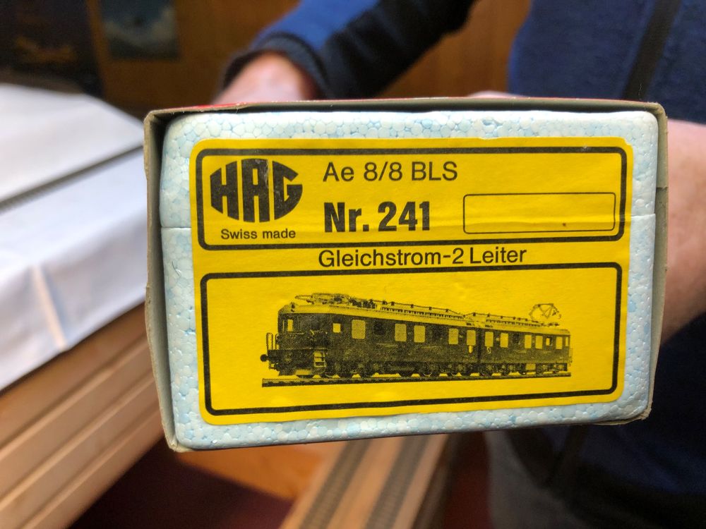 Ae 8/8 BLS Nr. 241 Gleichstrom-2 Leiter HAG SwissMade (Gebraucht) in ...