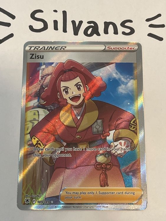 Zisu Full Art Trainer 189/189 Astral Radiance Astralglanz EN (Neu ...