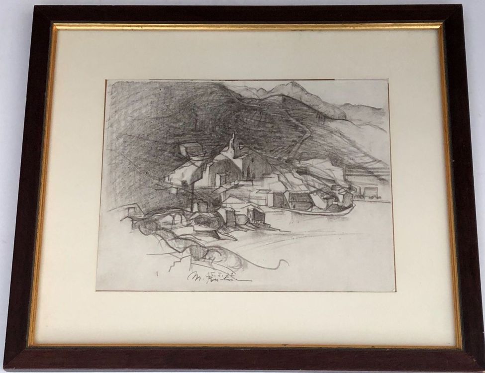 Mark Buchmann (1922) Kreide Zeichnung (Gebraucht) in Root für CHF 10 ...
