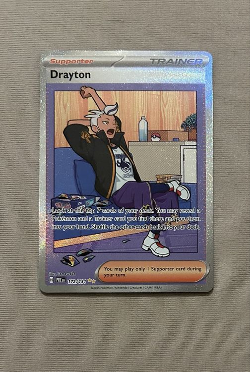 Drayton 172/131 Fullart Pokémon Prismatic Evolutions SV08.5 (Neu ...