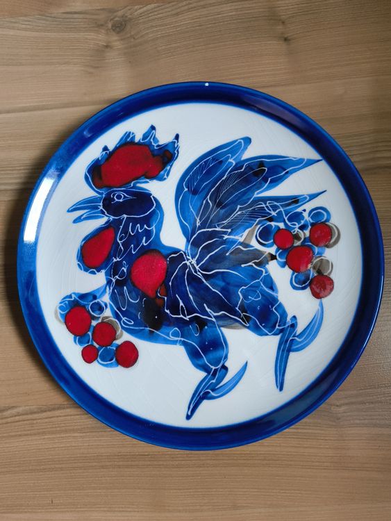 Faïence Assiette Nyon Jaques Perrenoud Vaud Kunst Keramik (Gebraucht ...