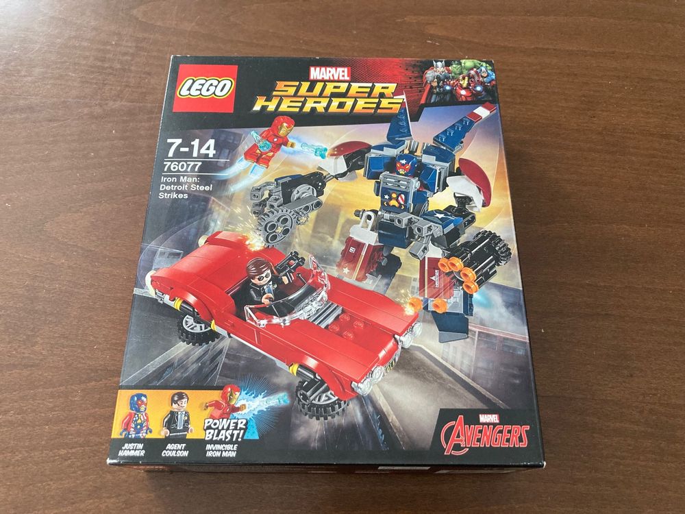 Lego Iron Man Detroit Box 76077 OVP Neu Technic Figur Marvel (Neu und originalverpackt) in Lyss ...