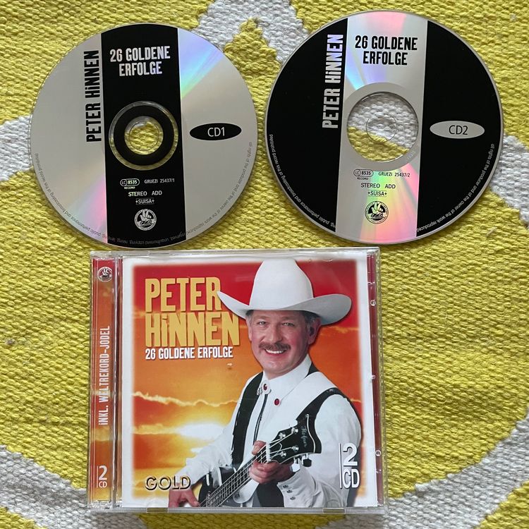 PETER HINNEN-2CD GOLDENE ERFOLGE (Gebraucht) in Rorschacherberg für CHF 4.9 – mit Lieferung auf ...