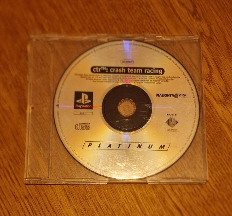 CTR: Crash Team Racing (PS1) (Gebraucht) in Dietikon für CHF 15 – mit ...