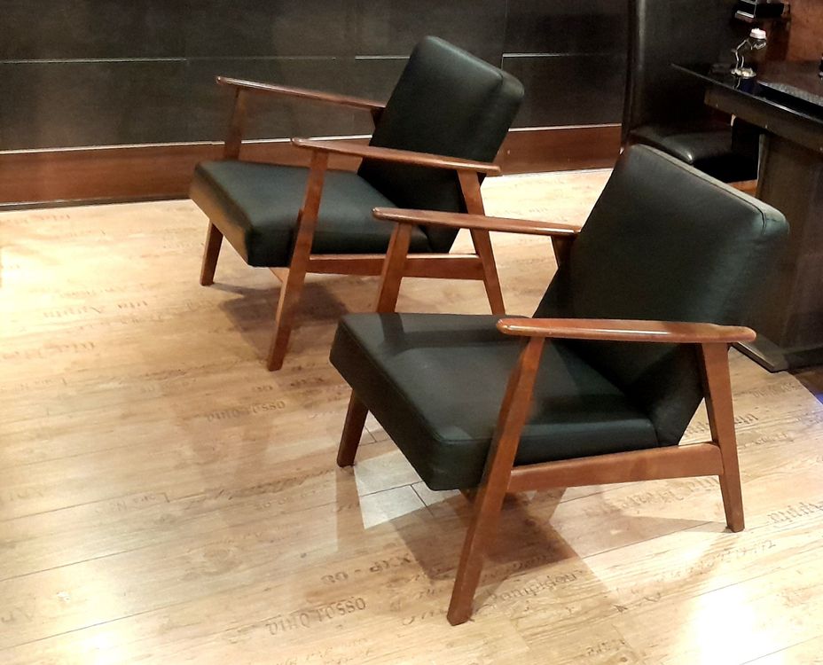 Sessel Retro design 50er Jahre, Gestell, Buche Massiv (Gebraucht) in ...