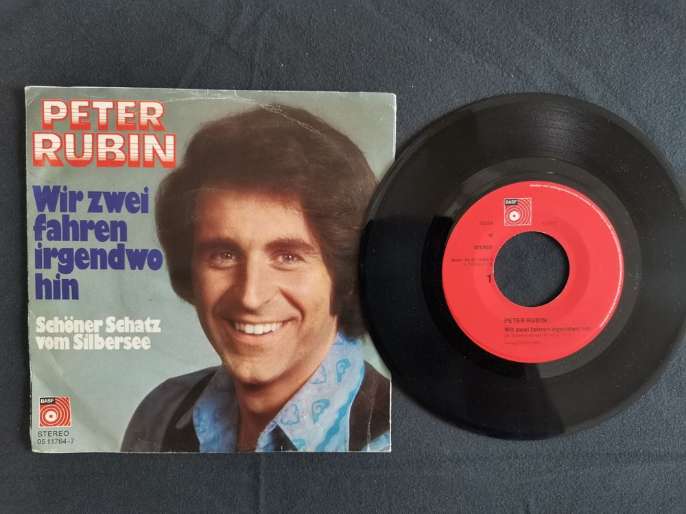 Single: PETER RUBIN/"Wir zwei fahren irgendwohin"/ 70s/ RAR! (Gebraucht ...