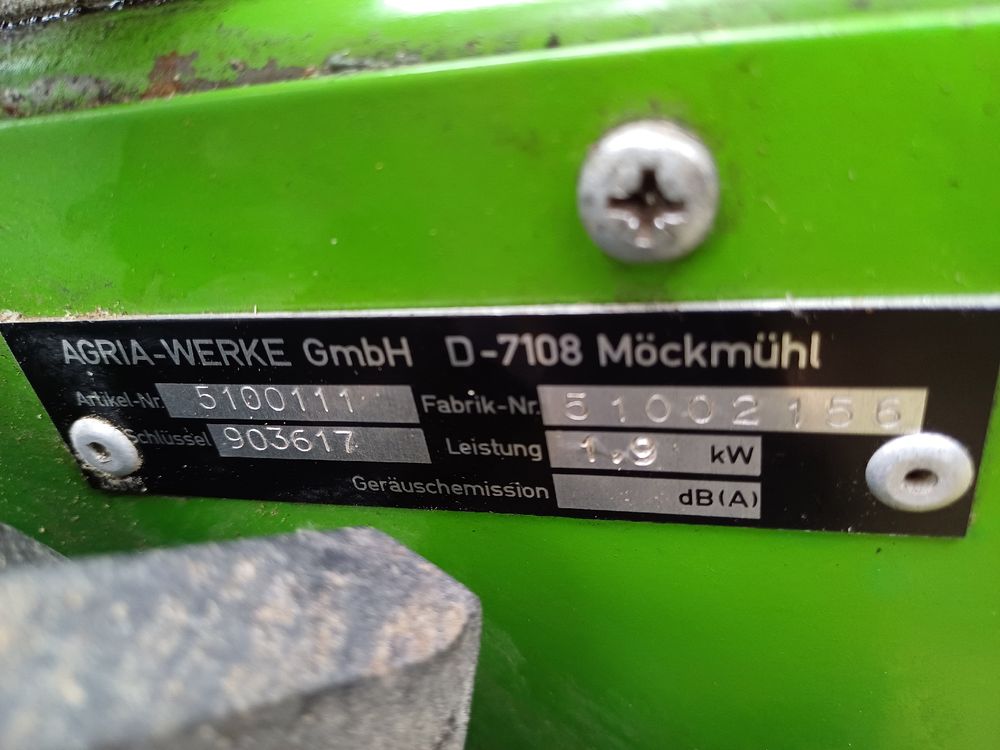 Motormäher Mäher Balkenmäher Agria 5100 | Kaufen auf Ricardo