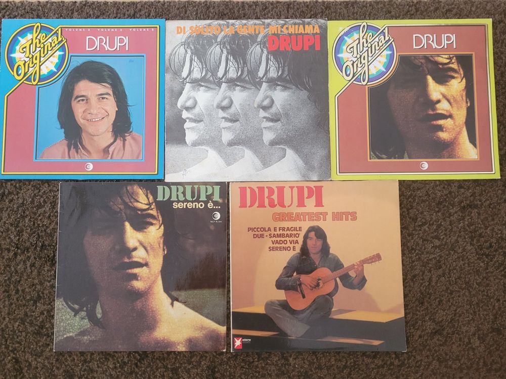 5 LP Drupi (Gebraucht) in Martigny für CHF 20 – mit Lieferung auf ...