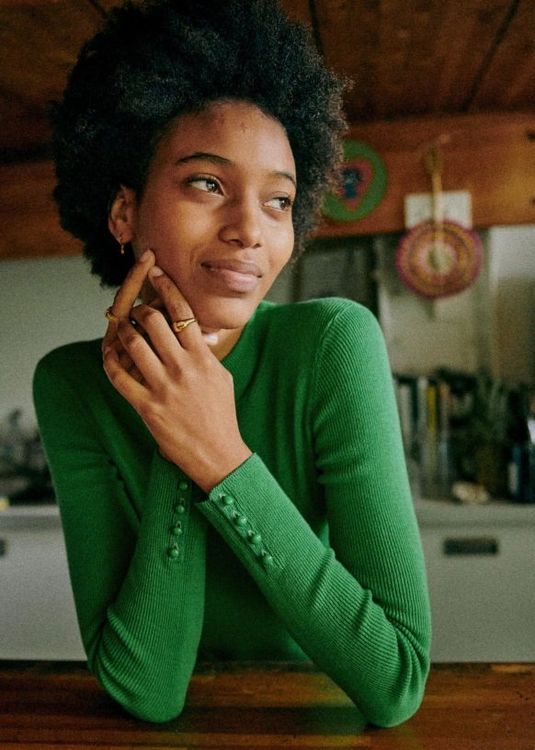 Sezane pull simon vert flash XS- NEUF Sold out | Kaufen auf Ricardo