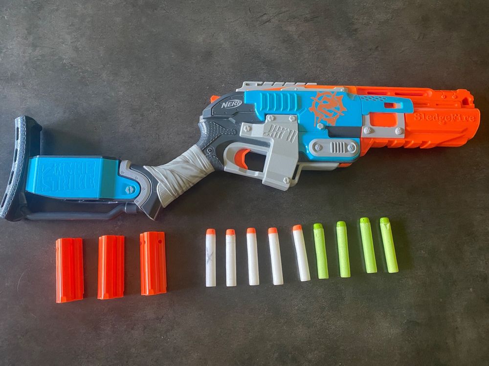 Nerf Zombie Strike SledgeFire | Kaufen auf Ricardo