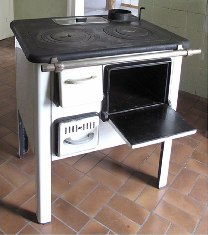 Holz Kochherd mit Backofen + Wasserschiff (Gebraucht) in für CHF 520 ...