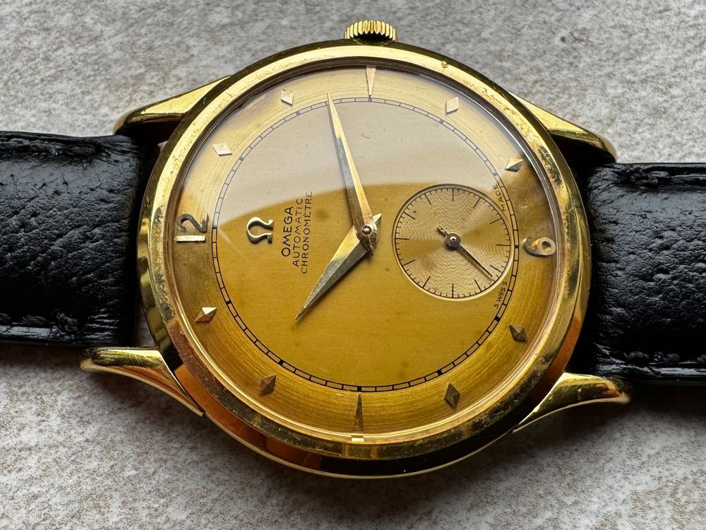 Vintage Omega Centenary Ref. 2500 18k Gold Chronometre (Gebraucht) in ...