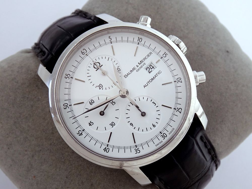 BAUME MERCIER GENEVE CLASSIMA CHRONO 65533 AUTOMATIK HERREN (Gebraucht ...