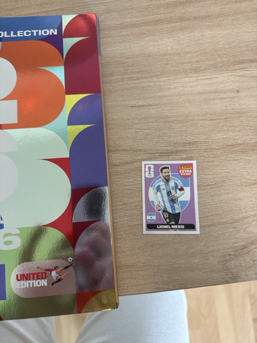 Lionel Messi Panini Extra Sticker FIFA WM 2026 - Selten! (Neu (gemäss ...