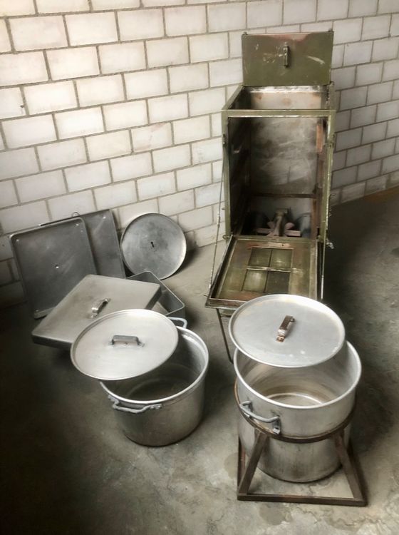 US Army field kitchen Feldküche Militärküche Armee WW2 1945 (Gebraucht ...