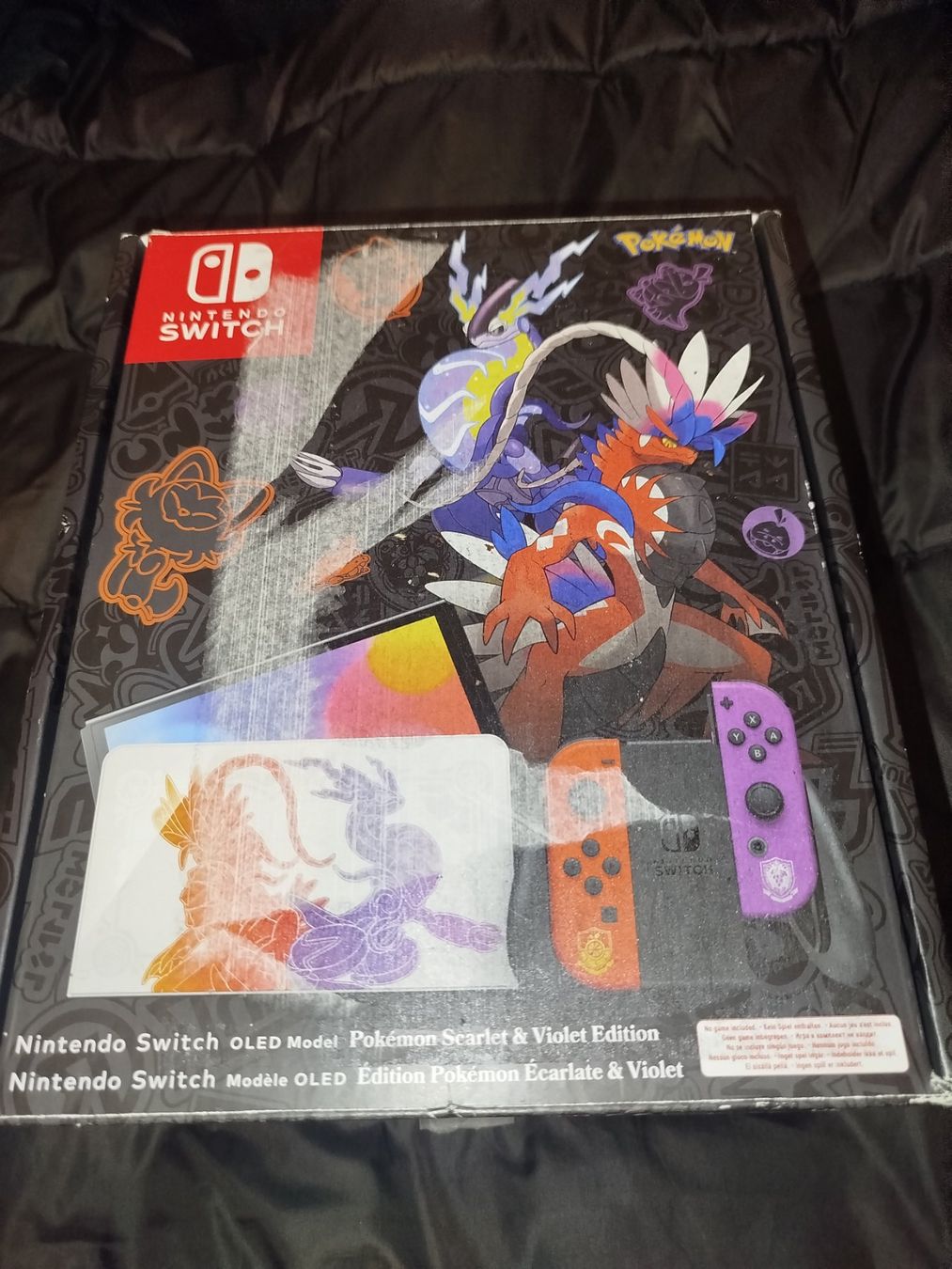 Nintendo Switch OLED Pokémon Écarlate/Violet, Mig Switch (D'occasion) à ...