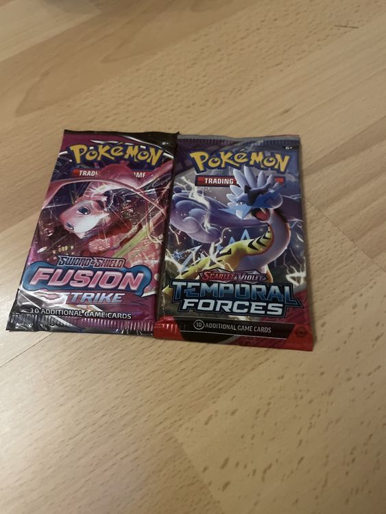 Fusion Strike und Temporal Forces Booster (Neu und originalverpackt) in ...