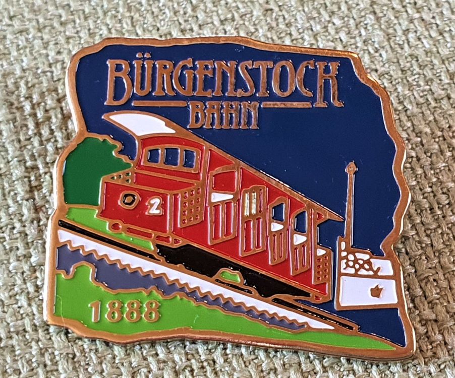 C253 - Pin 1988 Bürgenstock Bahn Schweiz (Gebraucht) in Reinach BL für CHF 2.5 – mit Lieferung ...