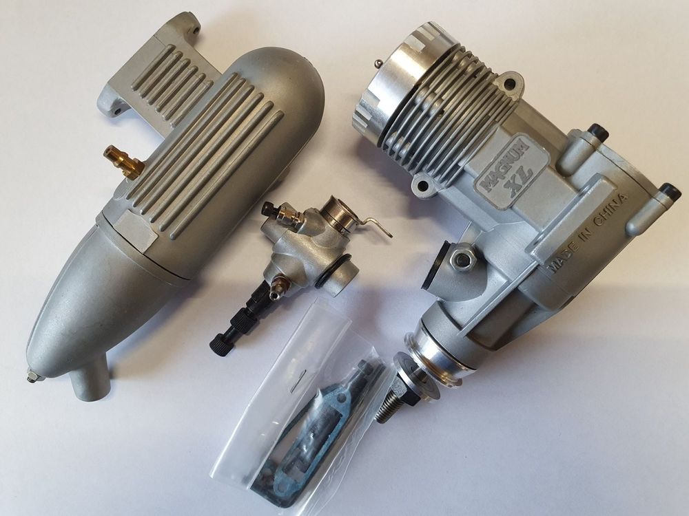 Neuer Magnum 46A XL Series Model Engine 7.45ccm 2-Takt | Kaufen auf Ricardo